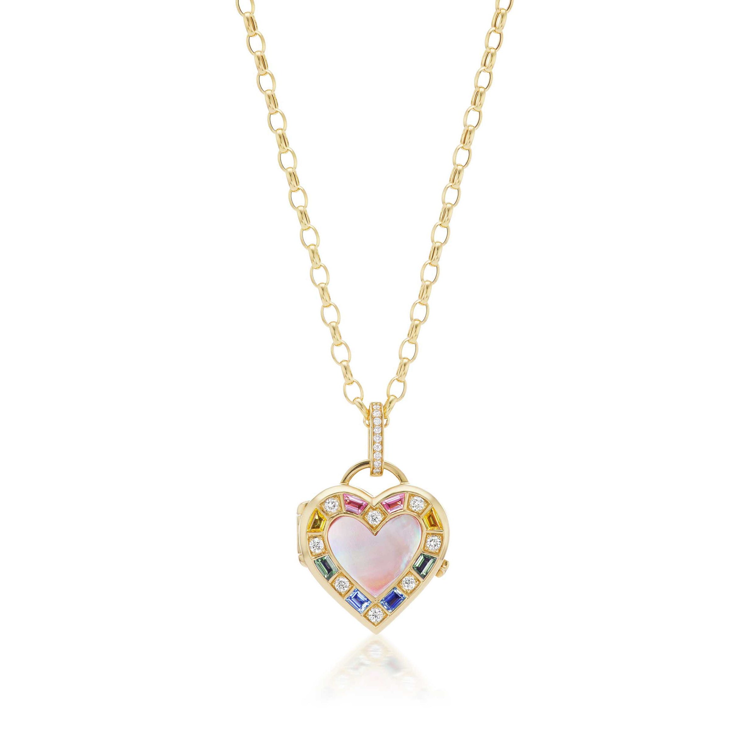 Heart-Shaped Push Button Locket – Sorellina